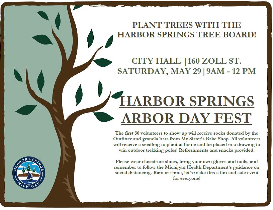 Harbor Springs Arbor Day Fest - Saturday May 29 | City of Harbor Springs